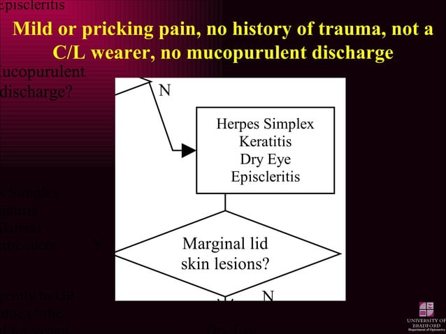 Differential Diagnosis of Red Eye | PPT