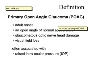 Glaucoma | PPT