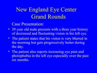 Iridocorneal endothelial (ICE) syndrome | PPT