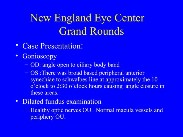 Iridocorneal endothelial (ICE) syndrome | PPT | Eye and Vision ...