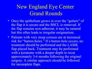 Lasik flap problem | PPT