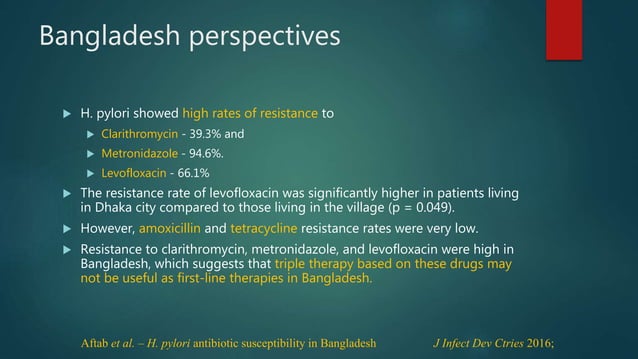 Helicobacter pylori associated Peptic ulcer disease | PPT