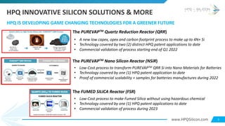 HPQ Silicon Corporate Presentation Updated February 2022 | PPT