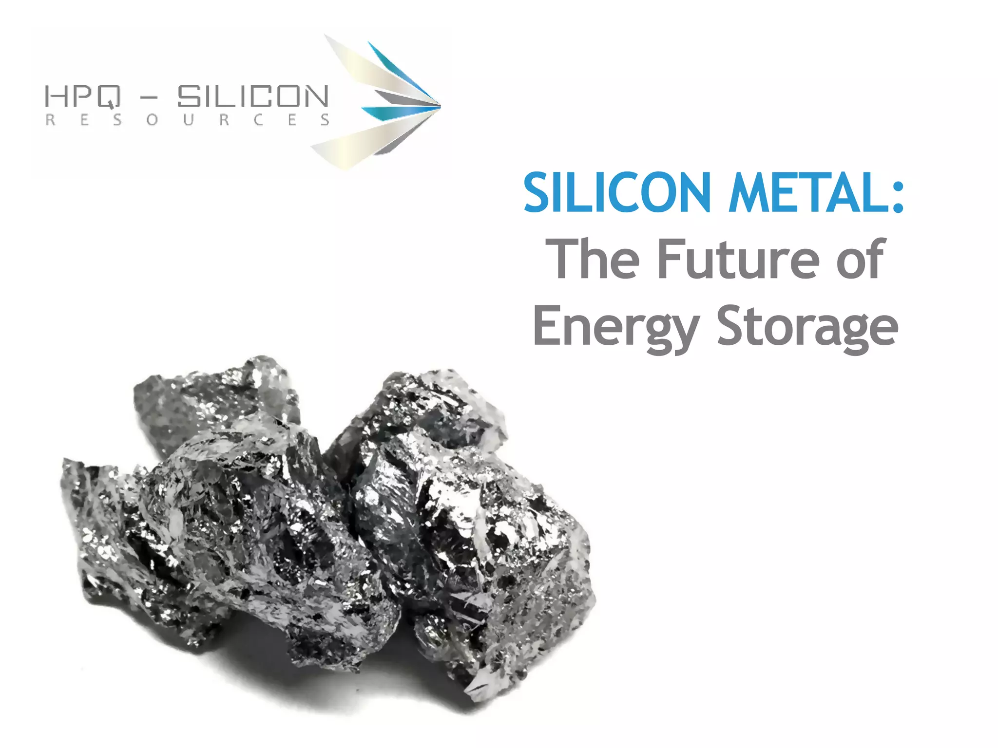 Silicon Metal: The Future of Energy Storage | PDF