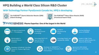 HPQ Silicon Investor Deck/Corporate Presentation (Dec 2020) | PPT