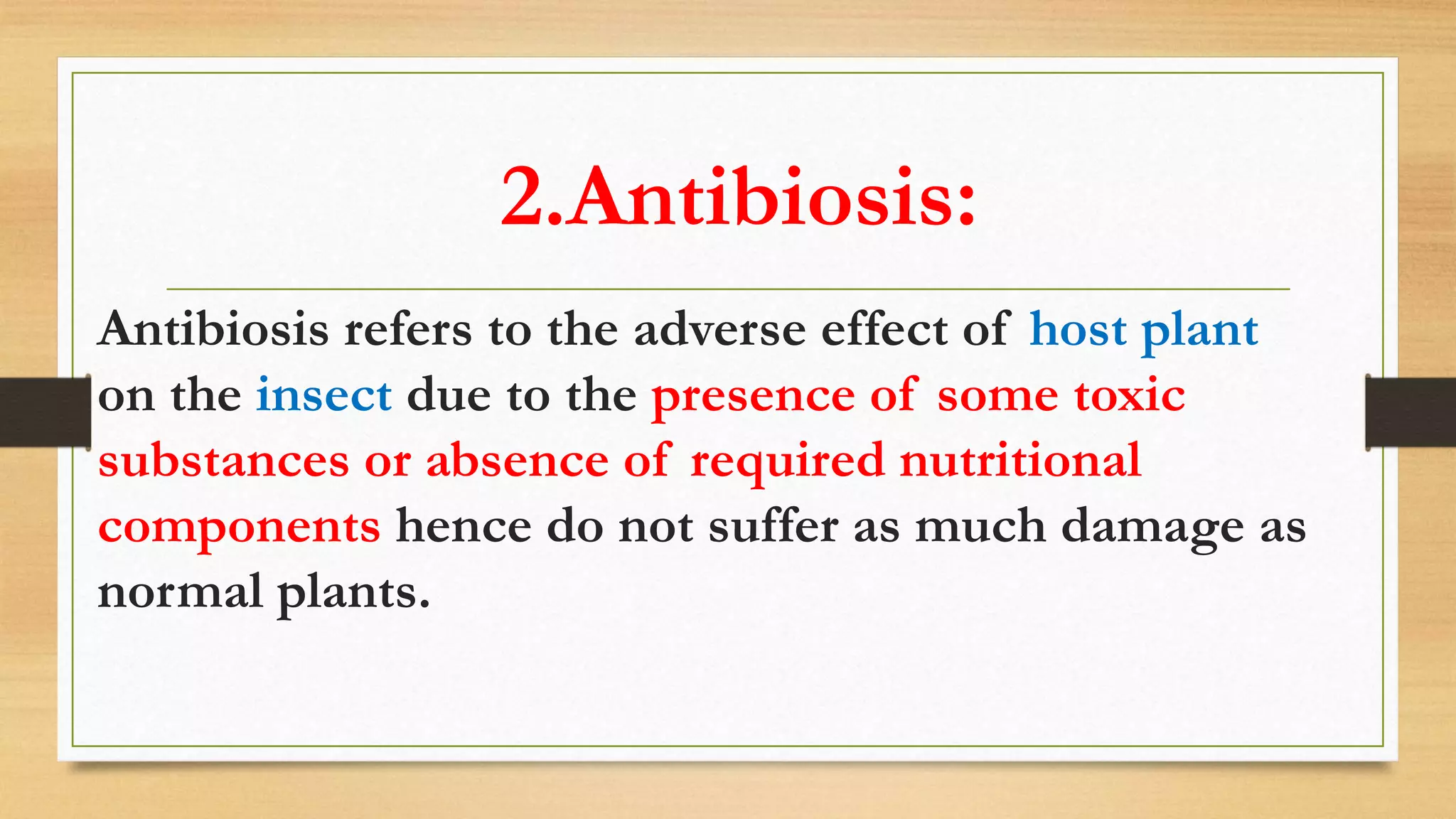 Host plant resistance | PPTX
