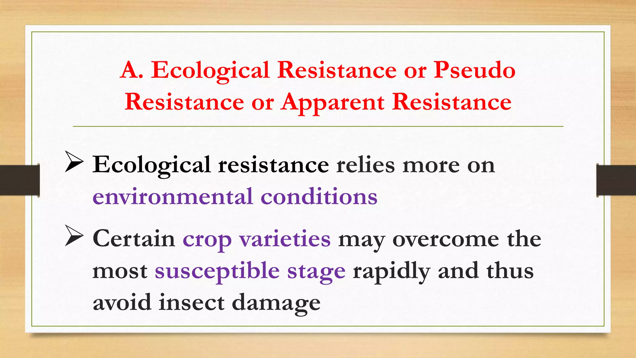 Host plant resistance | PPTX