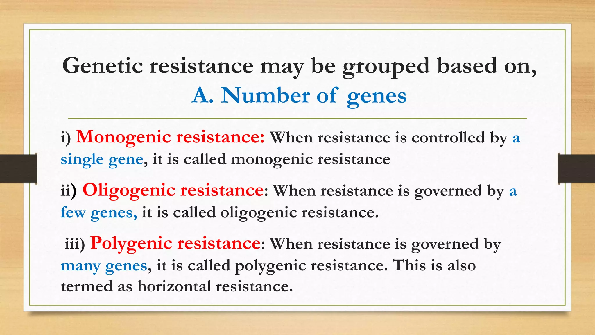 Host plant resistance | PPTX