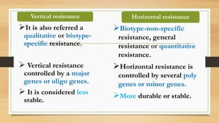 Host plant resistance | PPTX