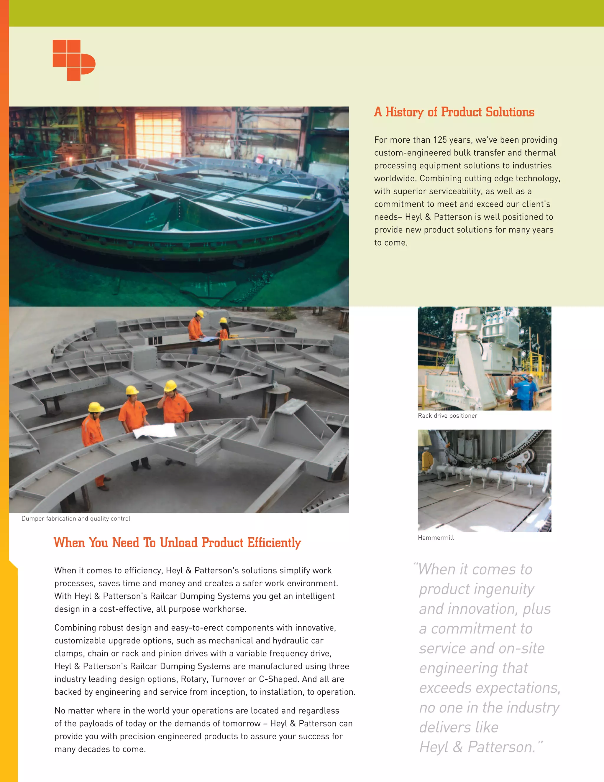 Hp railcar dumping_systems_2014 | PDF