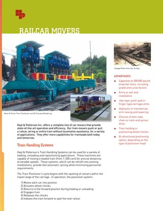 H&p railcar movers | PDF