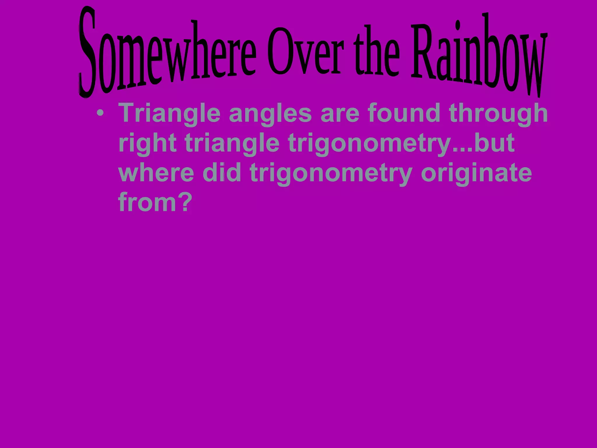 History of Trigonometry | PPT