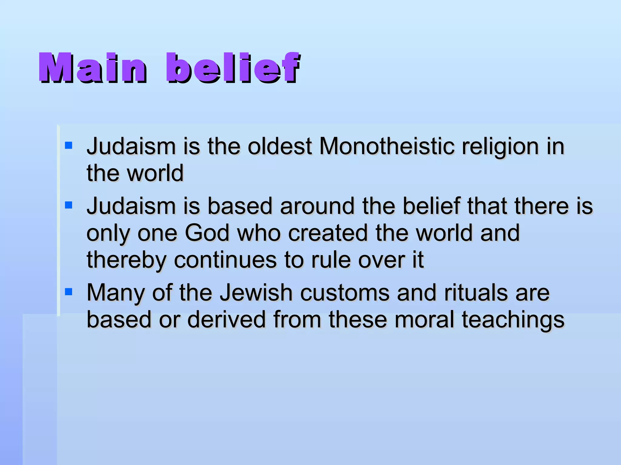 Judaism | PPT
