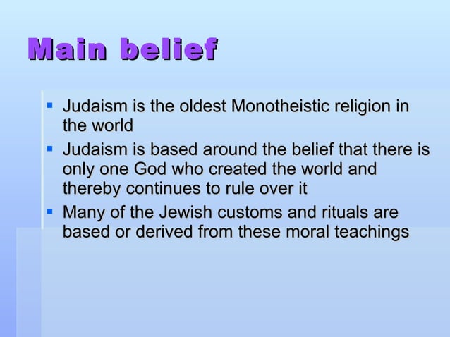 Judaism | PPT