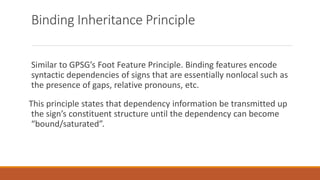 HPSG a.pptx | Programming Languages | Computing