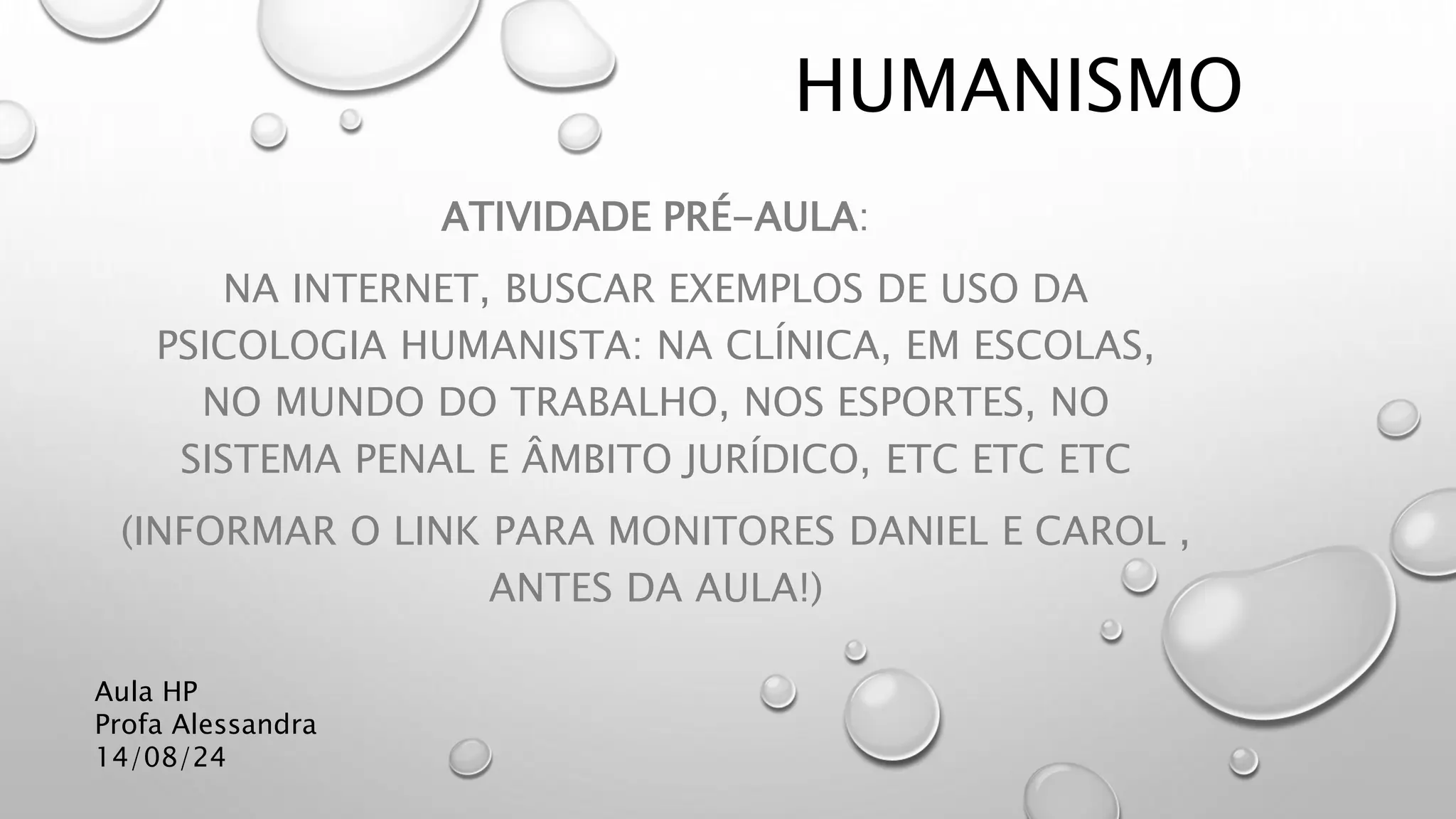 História da Psicologia: Humanismo de Maslow e Carl | PDF