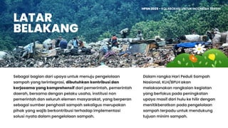 Materi Hari Peduli Sampah Nasional (HPSN) 2025 | PDF