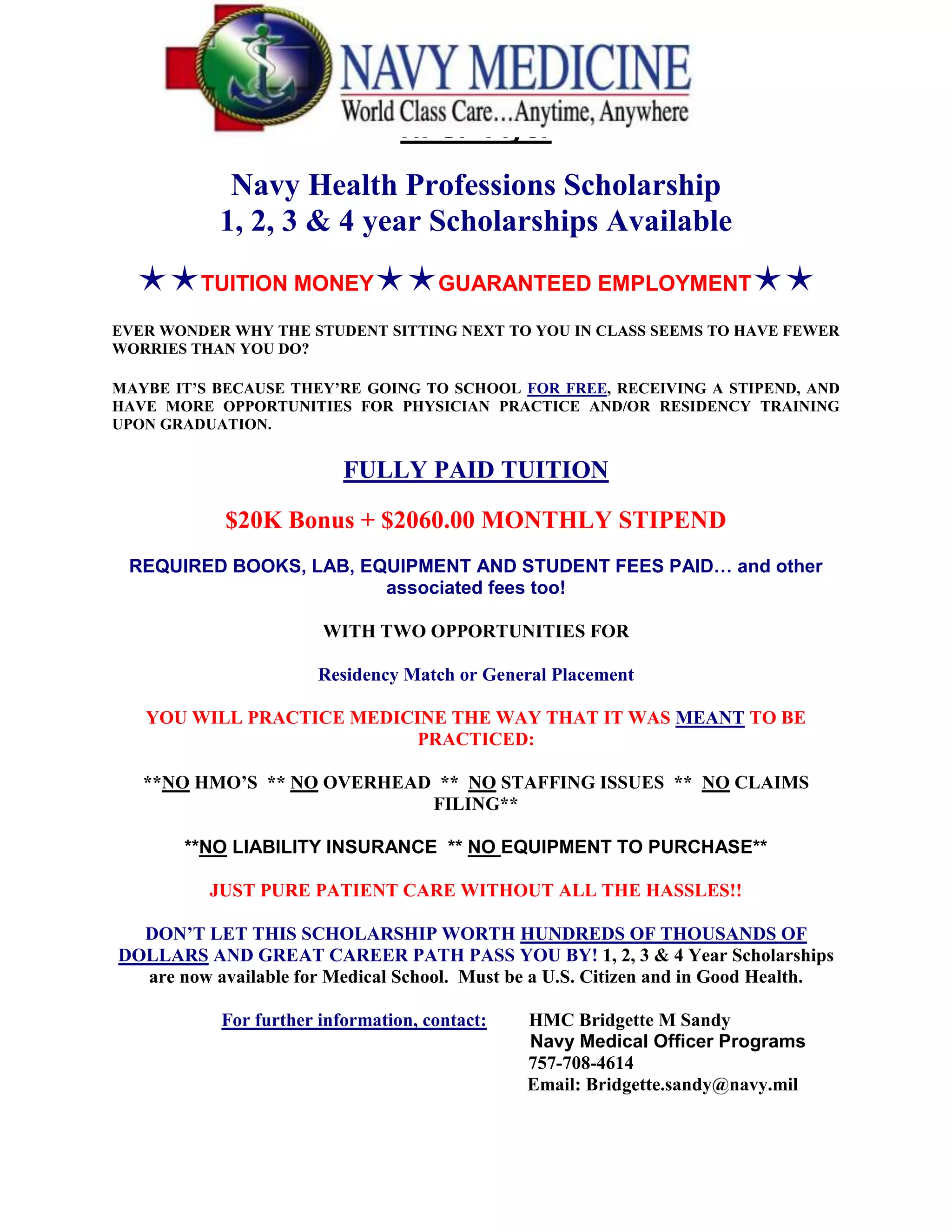 Hpsp Hscp Flyer | DOCX