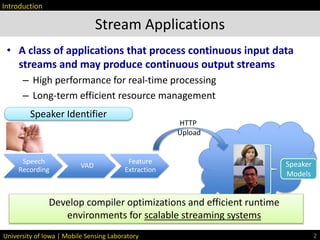 High Performance Stream Processing and Optimizations | PPTX