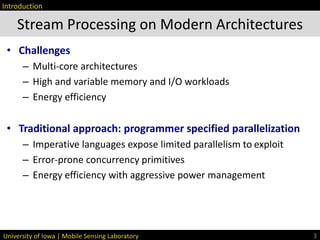 High Performance Stream Processing and Optimizations | PPTX