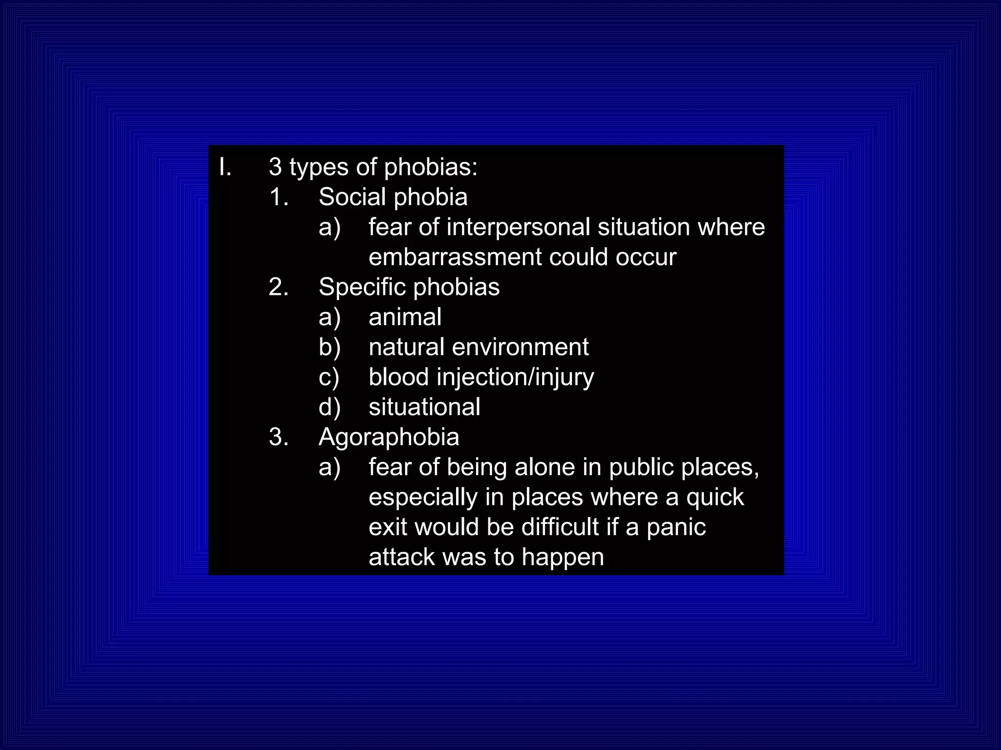 phobia powerpoint | PPT