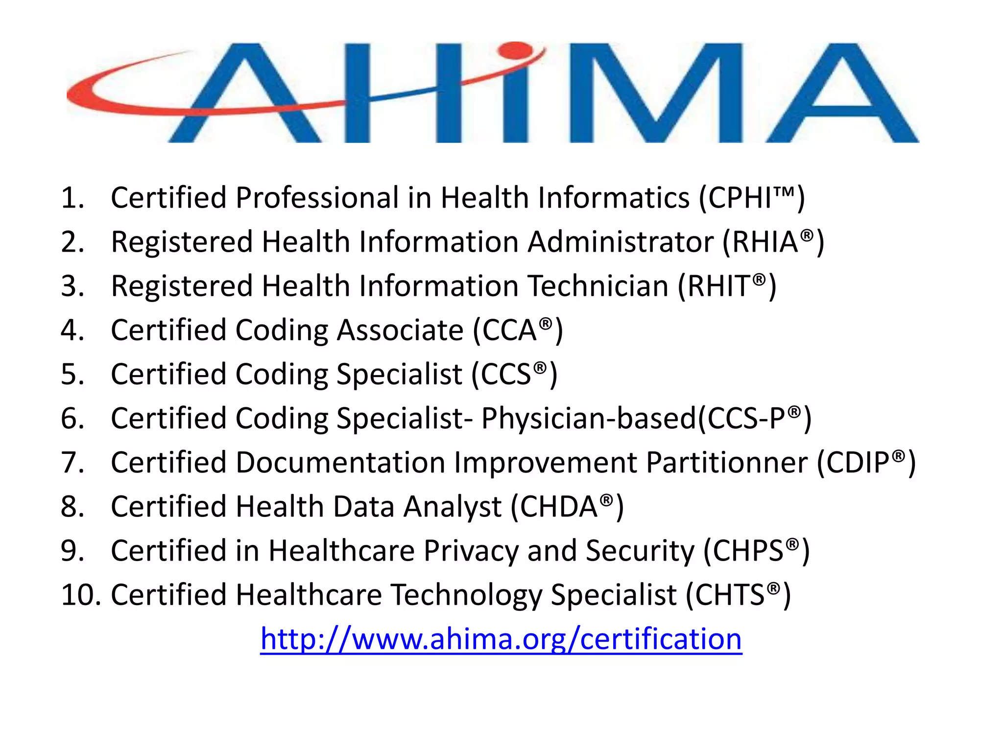 Introduction to Health Informatics | PDF