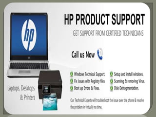 Hp tech support | PPTX | IT and Internet Support | Internet
