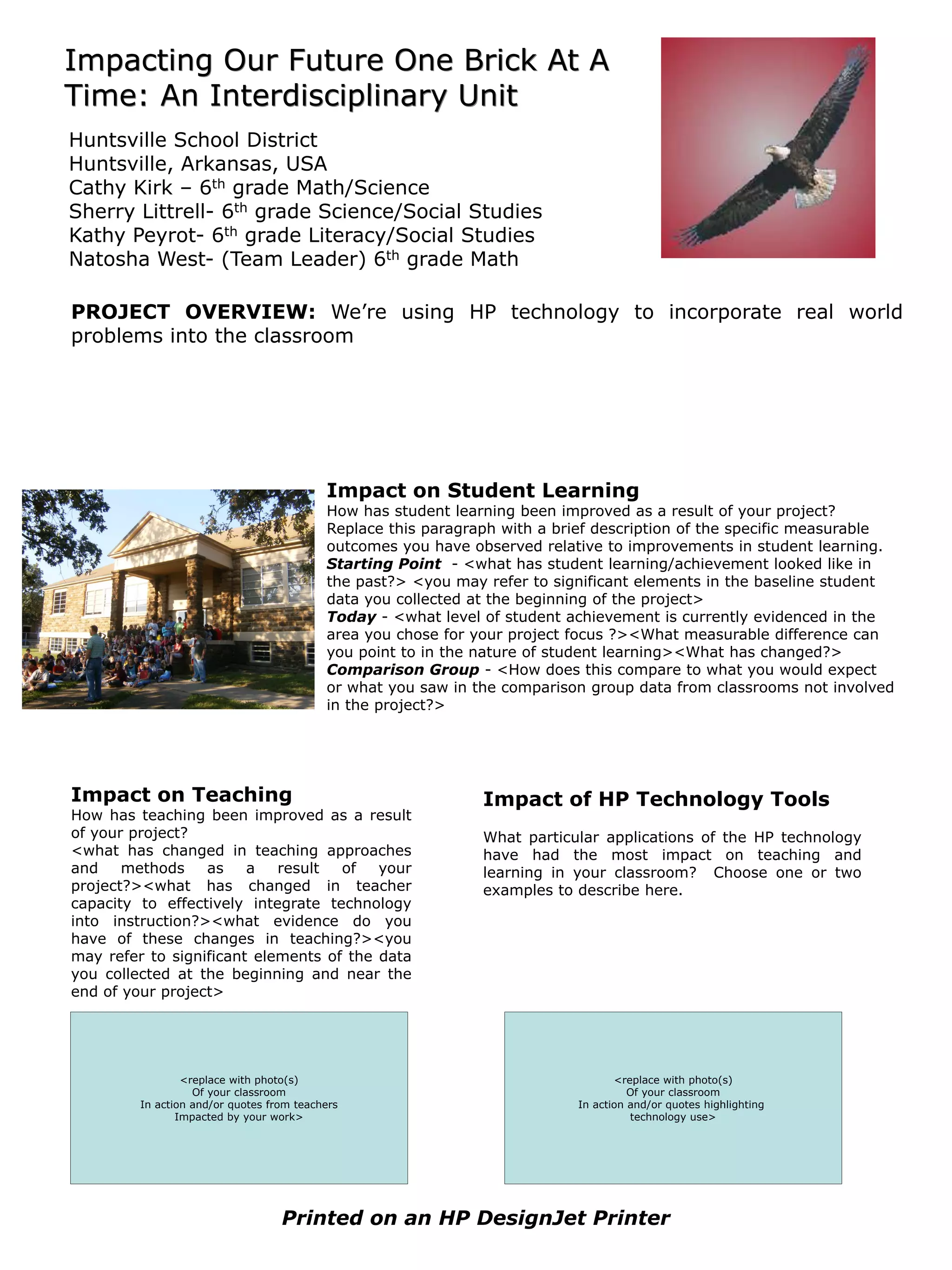 HP Poster Template | PDF | Free Download