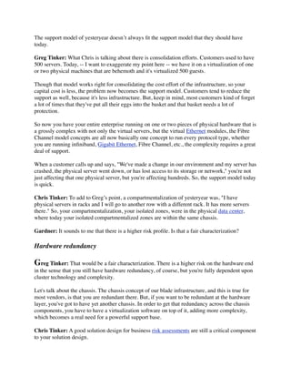 Popular Support Providers Chris and Greg Tinker's Take on the Future of ...