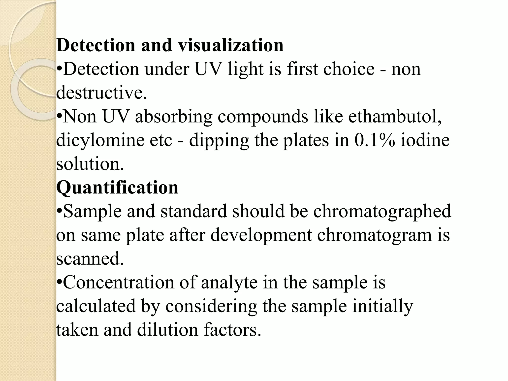 high performance thin layer chromatography | PPTX
