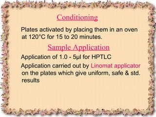 Hptlc | PPT