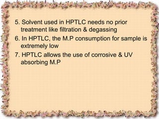 Hptlc | PPT