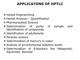 qualification of Hptlc | PPTX | Chemistry | Science