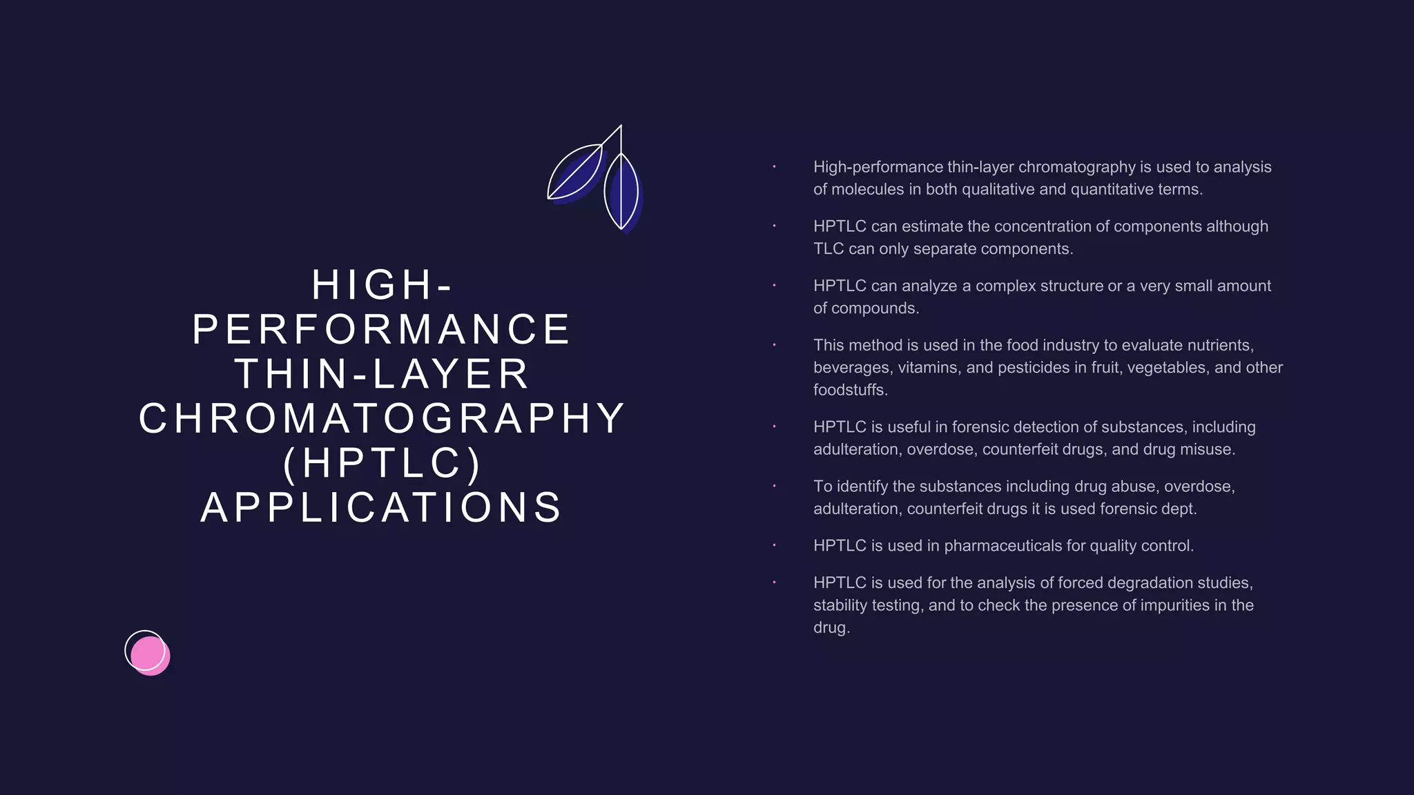 HPTLC-HIGH PERFORMANCE THIN LAYER CHROMATOGRAPHY | PPTX