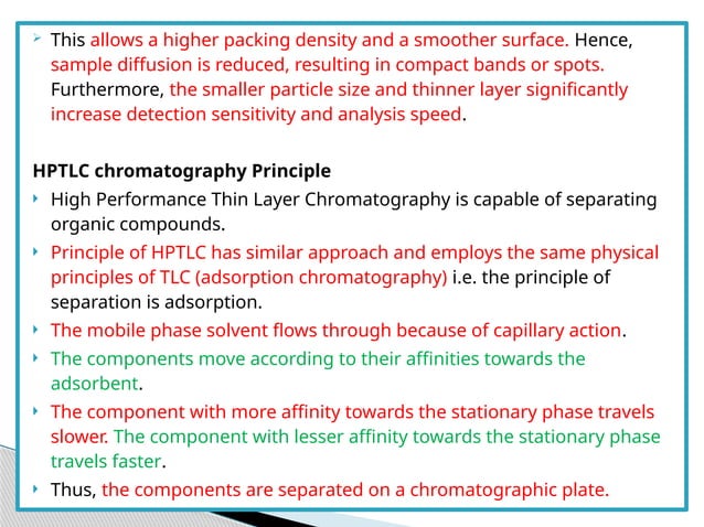 High performance thin layer chromatography HPTLC.pptx