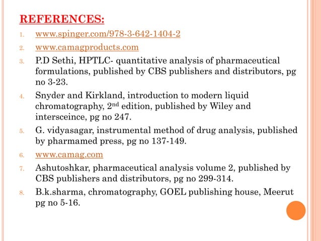 HPTLC.pdf high performance thin layer chromatography | PPT