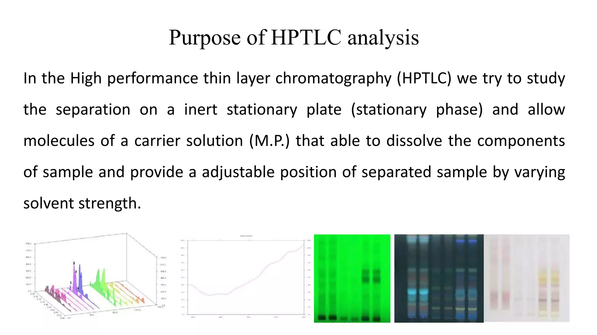 High Performance Thin Layer Chromatography (HPTLC) Fingerprinting ...