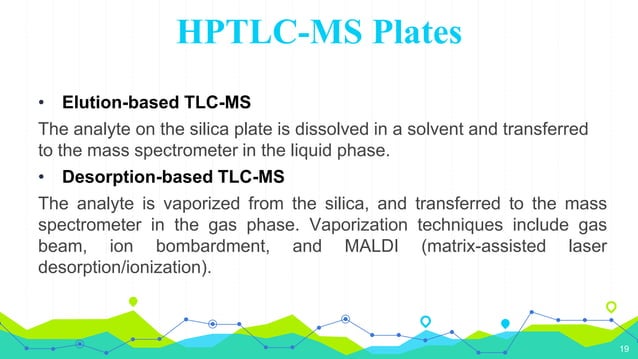 Hptlc ms | PPTX | Chemistry | Science