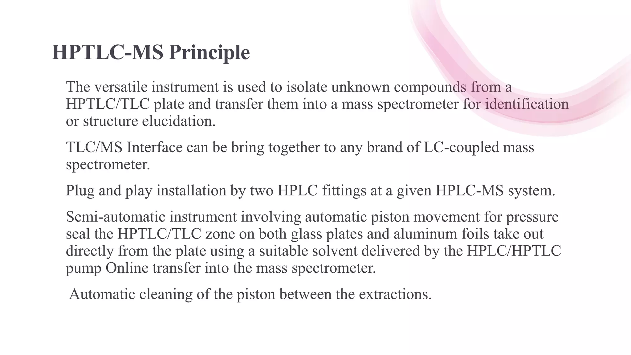 HPTLC MS= | PDF