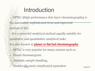 Hptlc ppt | PPTX