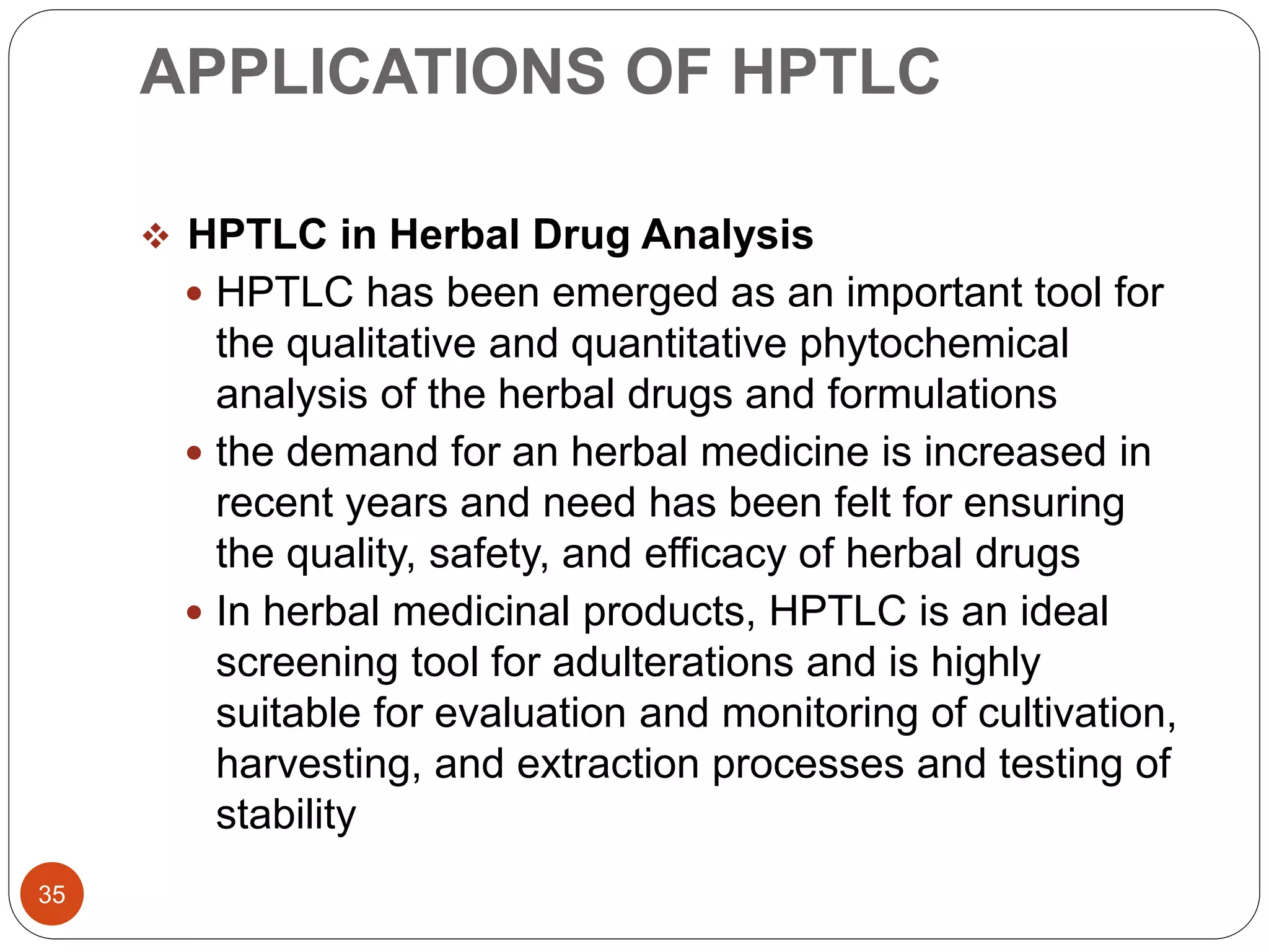 Hptlc ppt | PPT