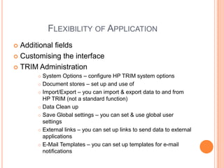 Hp trim vs objective | PPTX
