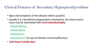 HYPERPARATHYROIDISM : ETIOLOGY, PATHOGENESIS & DIAGNOSIS. | PPTX