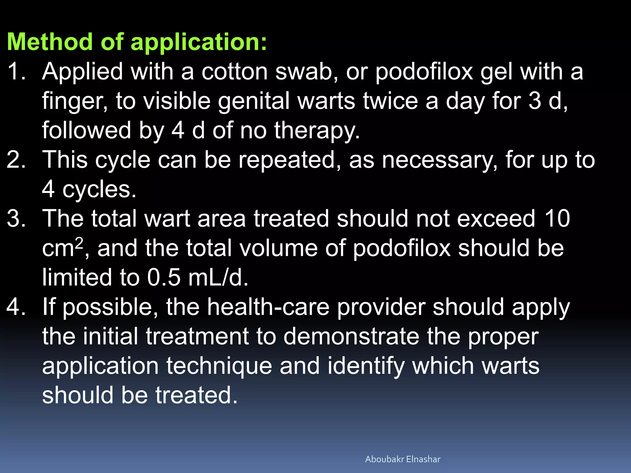 Genital warts management | PDF