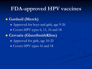 Information for the Patient on Human Papilloma Virus (HPV) and Head and ...