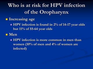 Information for the Patient on Human Papilloma Virus (HPV) and Head and ...
