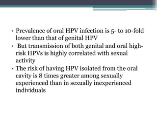 HPV and Head and Neck Cancers | PPTX