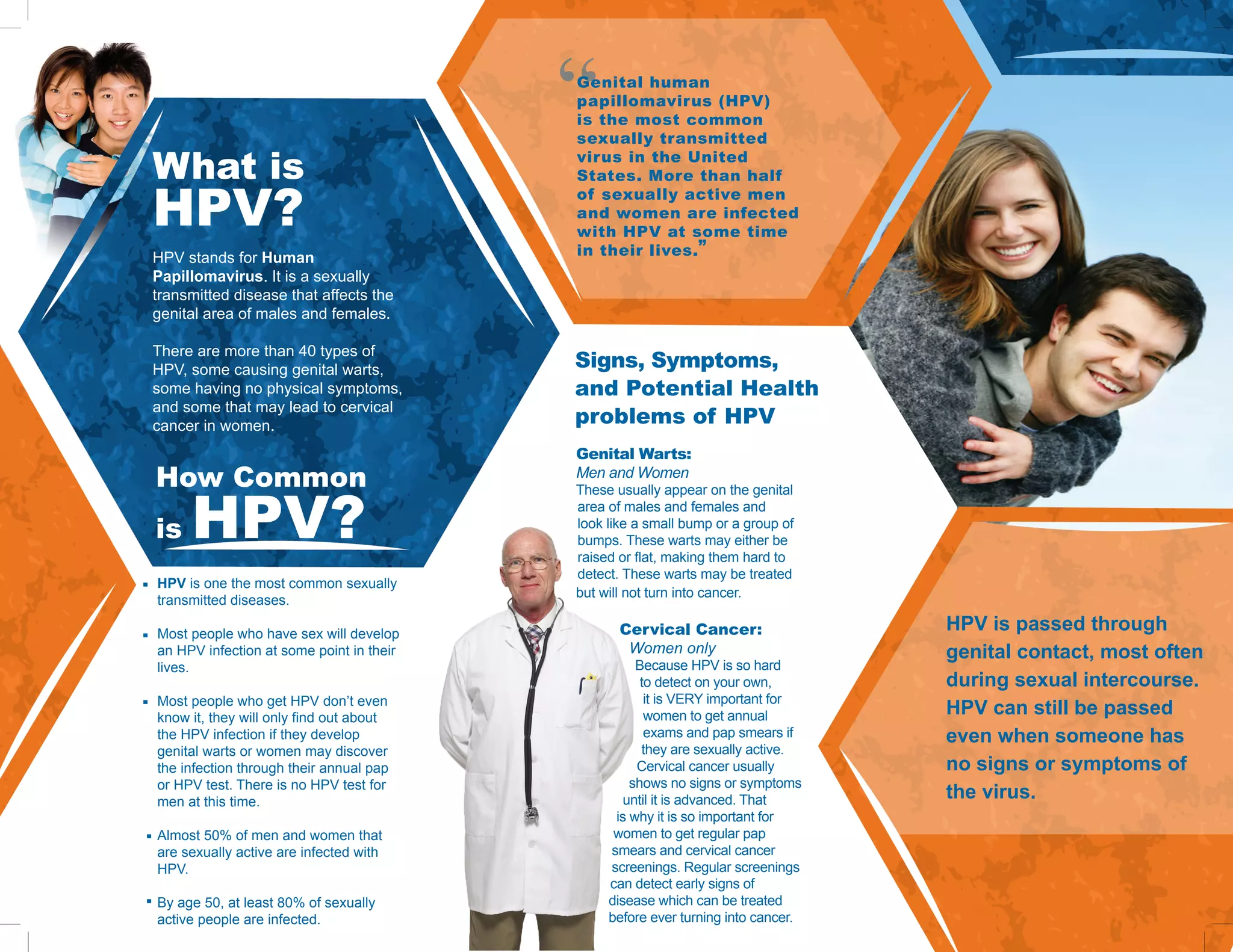 HPV brochure | PPT | Free Download