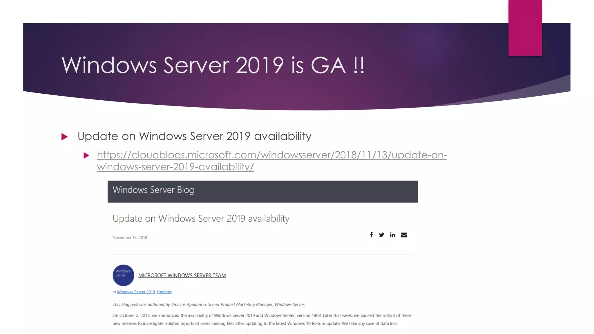 5分で分かる Windows Server 2019 HCI 超概要 | PDF | Operating Systems | Computer ...
