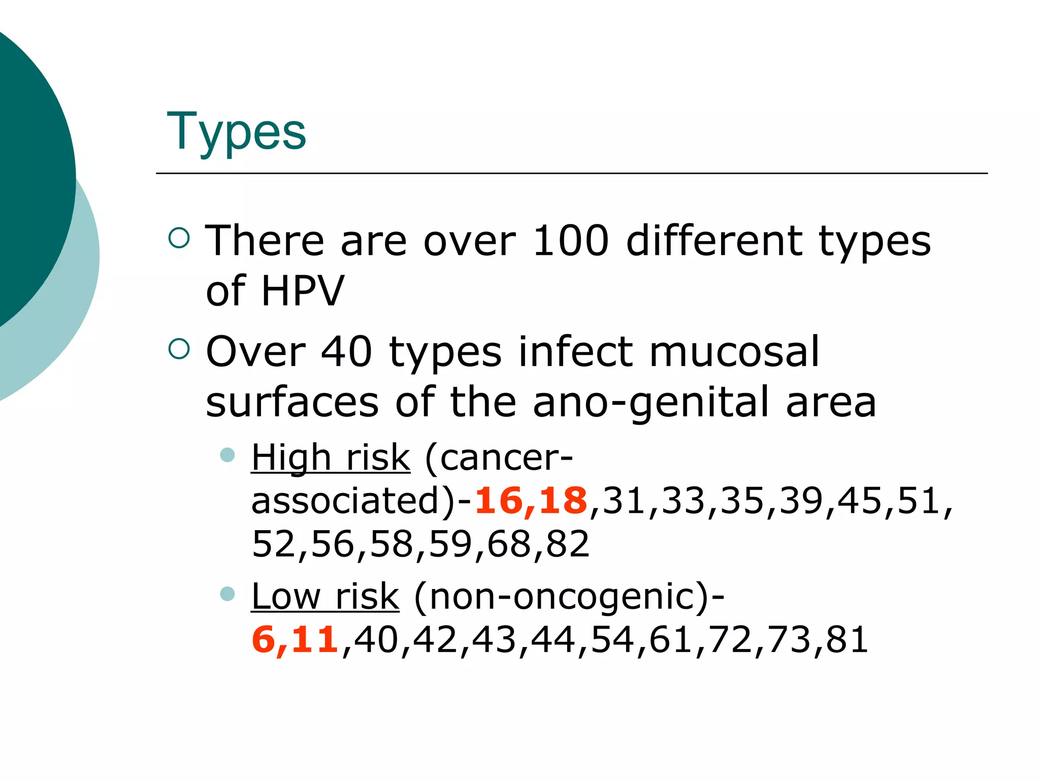 HPV and Cervical Cancer Screening | PPT